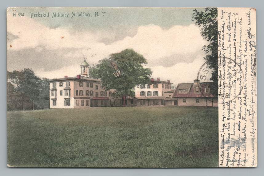 Peekskill Military Academy NY Antique Rotograph Hand Colored UDB ...