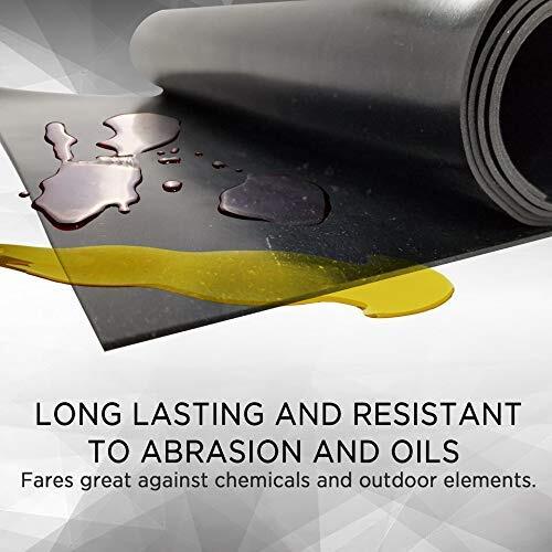 118"x40"x1/8" Solid Rubber Sheet Heavy Duty Silicone Rubber Roll ...