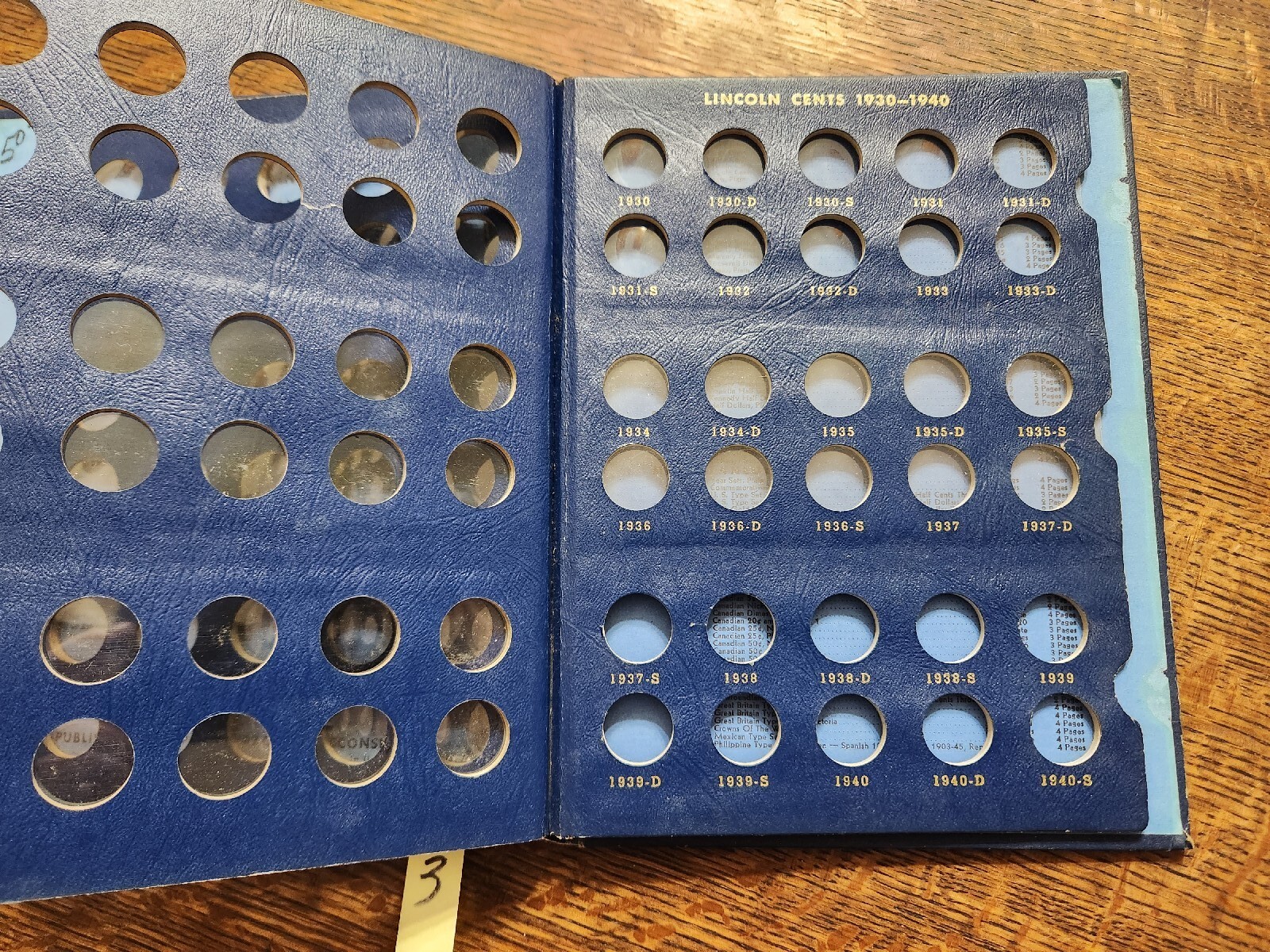 Whitman Bookshelf Lincoln Cent Album 1909-1940 NO# 9405 | eBay