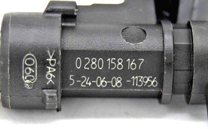 FIAT ALFA BRAVO PUNTO MITO T-JET 16v 06-18 FUEL INJECTOR 0280158167 ...