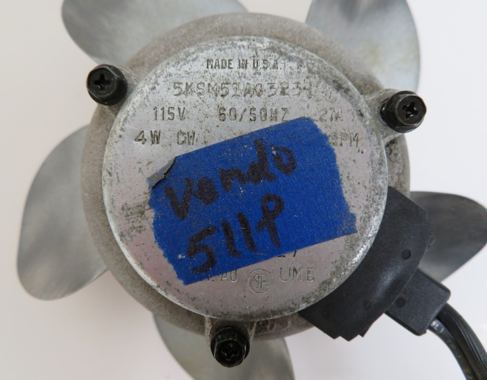 Vending Machine Fan and Motor Assembly - Evaporator Condenser - You ...