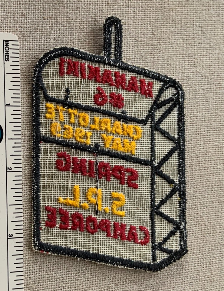 1969 MANAKIKI DISTRICT Boy Scout Spring SPL Camporee PATCH Senior ...