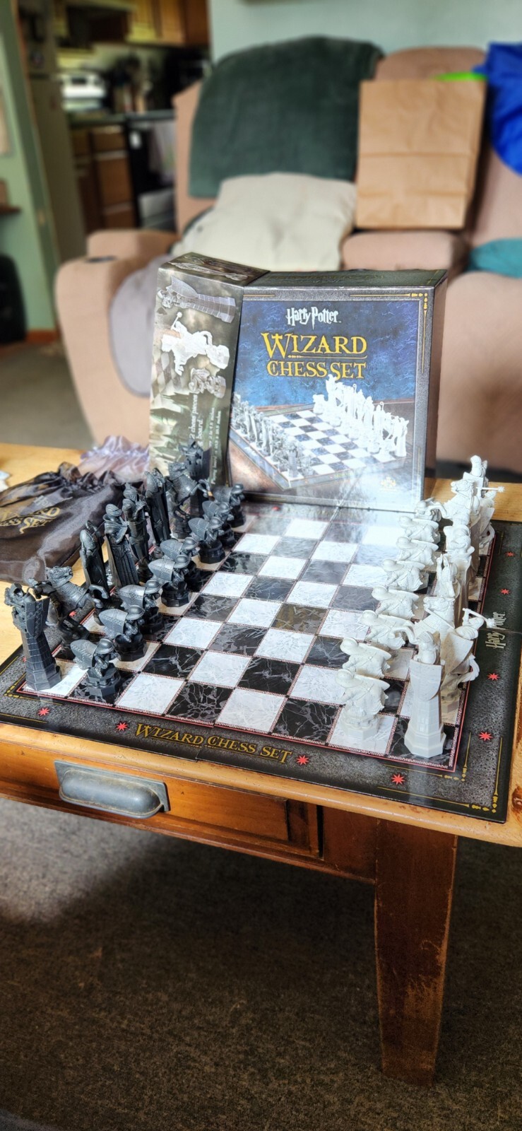 Harry Potter Wizard Chess Set The Nobile Collection Complete | eBay