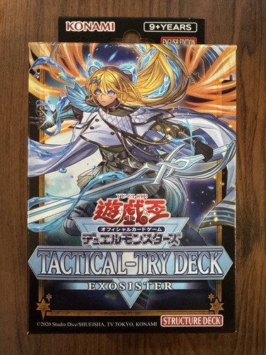 YUGIOH TACTICAL-TRY DECK EXOSISTER ASIA ENGLISH EDITION STRUCTURE DECK ...