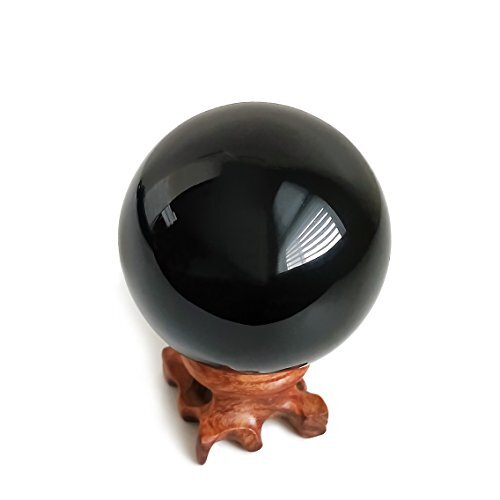 Mina Heal Obsidian Crystal Ball 60 mm / 2.4" for Scrying Mirror ...