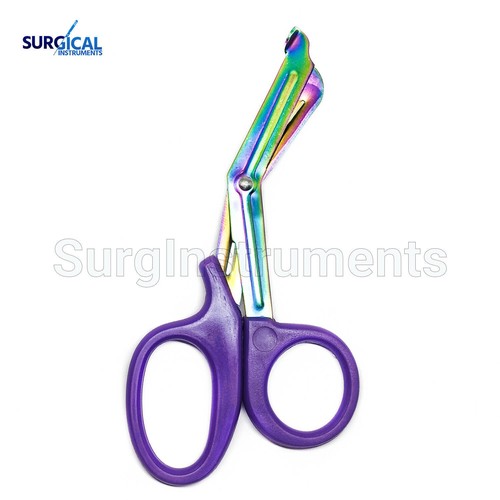 Purple Heavy Duty Trauma EMT/Paramedic Shears Multi Rainbow Color ...