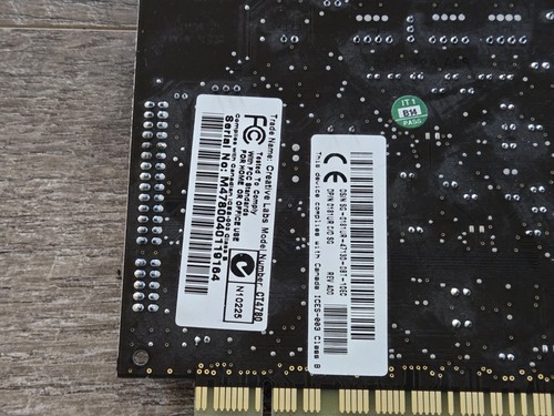 Creative Labs Sound Blaster Live CT4780 PCI Audio Card Ships Quickly | eBay