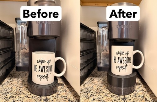 Keurig K-Supreme Series NO SPLASH Coffee Cup Riser | eBay