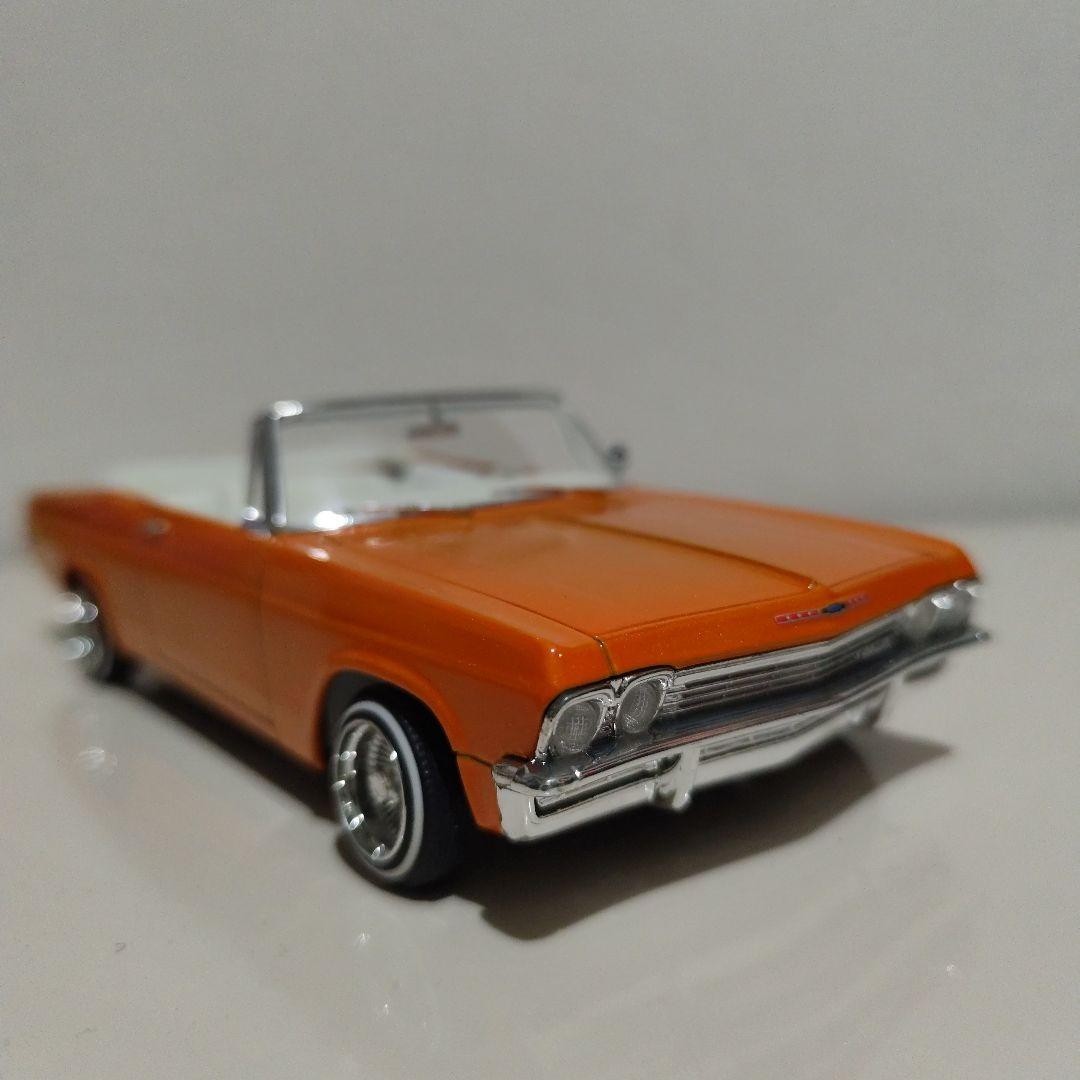 Revell 1/24 Lowrider Impala Diecast Model Orange Pearl Pegasus Wire ...