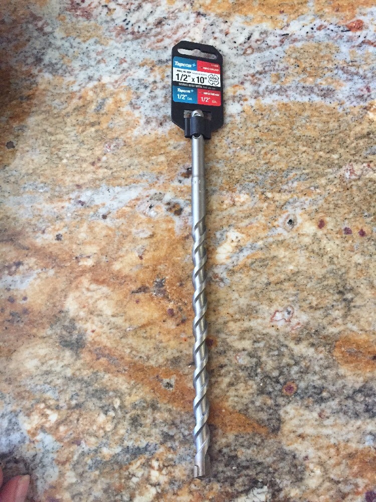 SDS-Plus Shank 1/2" X 10" Tapcon Masonry Concrete Drill Bit New | eBay