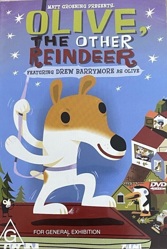 Olive The Other Reindeer DVD (Region 4, 1999) VGC, Free Post | eBay