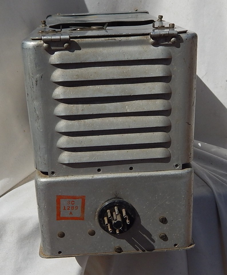 WW2 US Army Aircraft Radio Transmitter Type BC-457A With All The Tubes ...