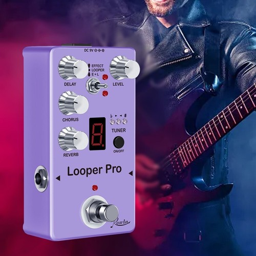 ROWIN Looper Pro Digital Pedal 40s Loop Time Clear Sound Easy to Use Controls | eBay