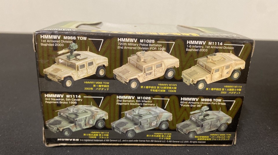 NIB Dragon Armor Doyusha 20143 Army Humvee HMMWV M1114 Model 1/72 Scale ...