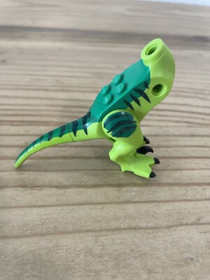 Lego Raptor - Velociraptor 10757 Green Back Jurassic World Dinosaur ...