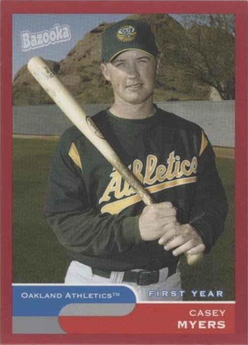 2004 Topps Bazooka - Casey Myers #282 Red Chunks (RC) for sale online ...