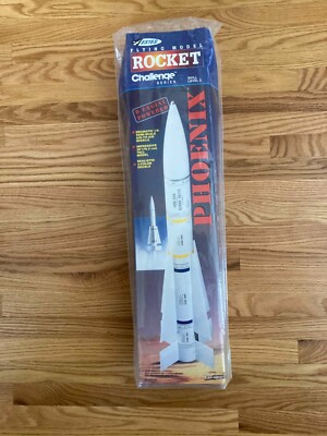 Estes Phoenix – one (1) assembled and painted rocket (1) unassembled ...