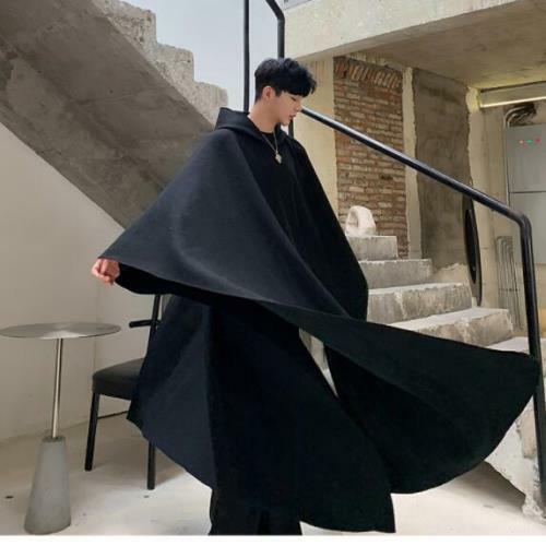 New Men's Vintage Batwing sleeve Outwear Cape coats Poncho Cloak ...