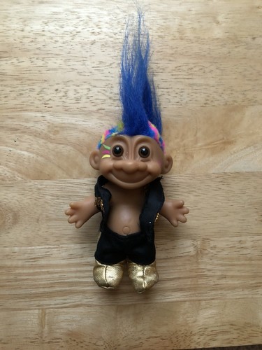Russ Troll Doll Rock Star Mohawk | eBay