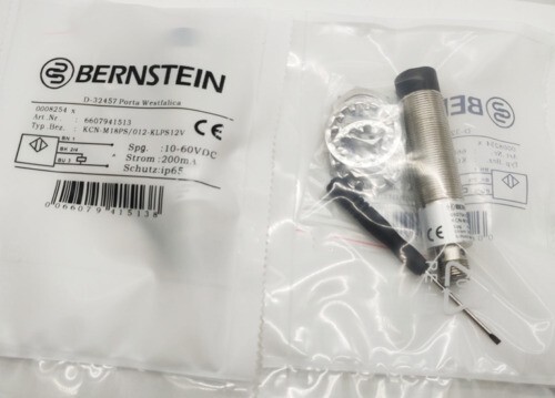 New Original BERNSTEIN KCN-M18PS/012-KLPS12V Inductive proximity switch ...