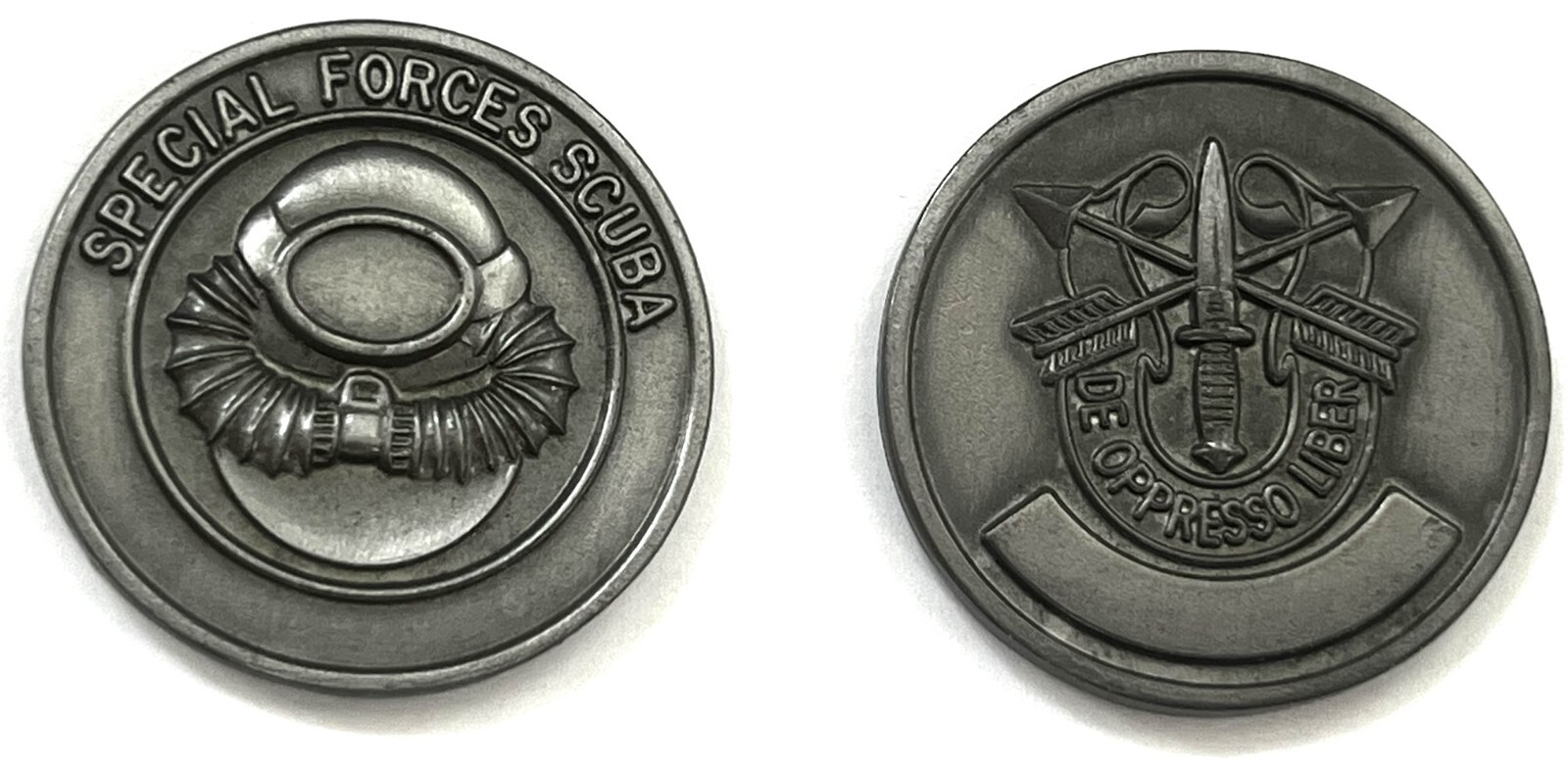Army Special Forces SCUBA Challenge Coin #2 (SEAL UDT Dive Diver ...