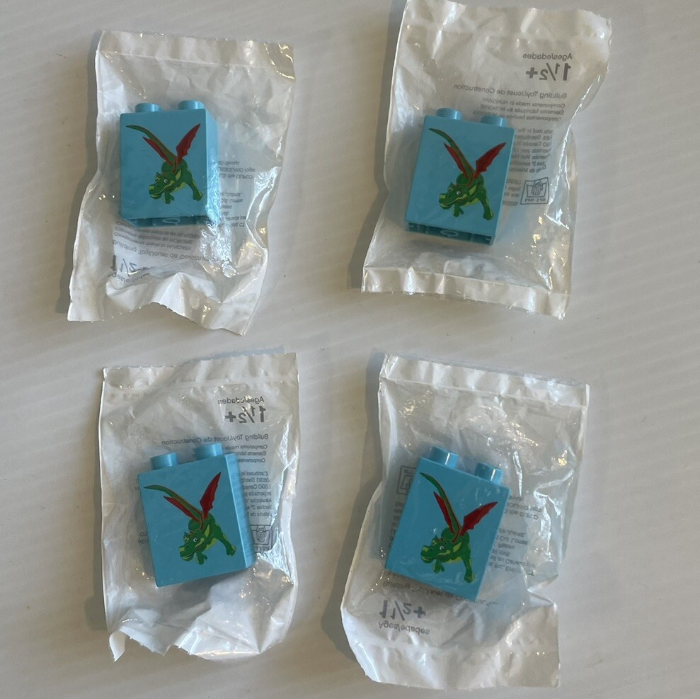 Lego Duplo Dragon Brick Legoland California 10 Year Brick-iversary Lot ...