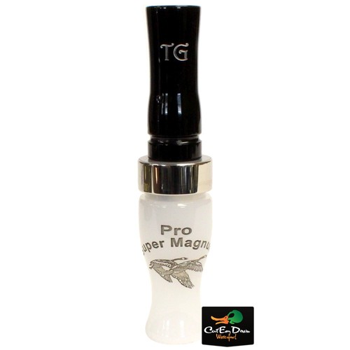 Tim Grounds Pro Super Mag Short Reed Goose Call Harley Pearl Black ...