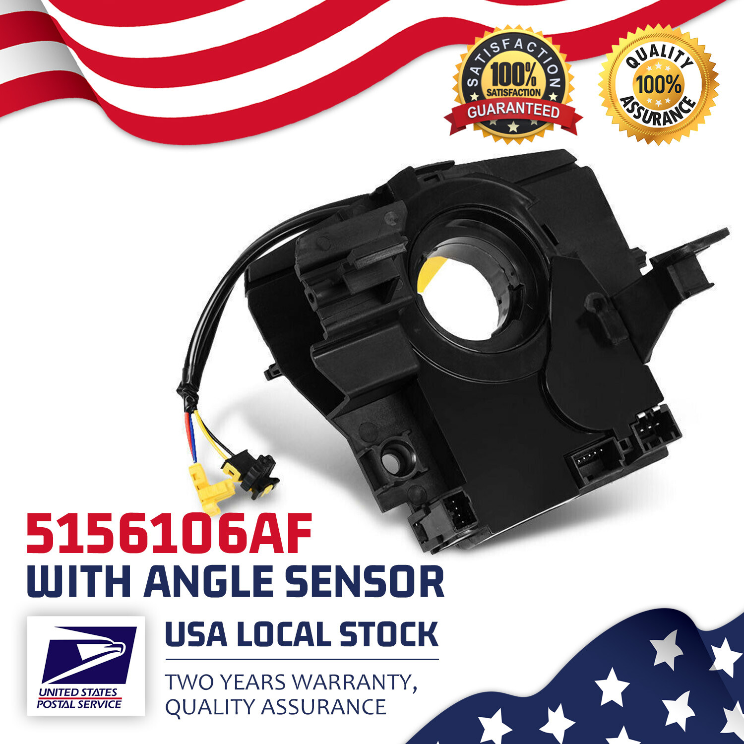 New Steering Wheel Clock spring CBAES404AB Fit for 2008-2010 Chrysler ...