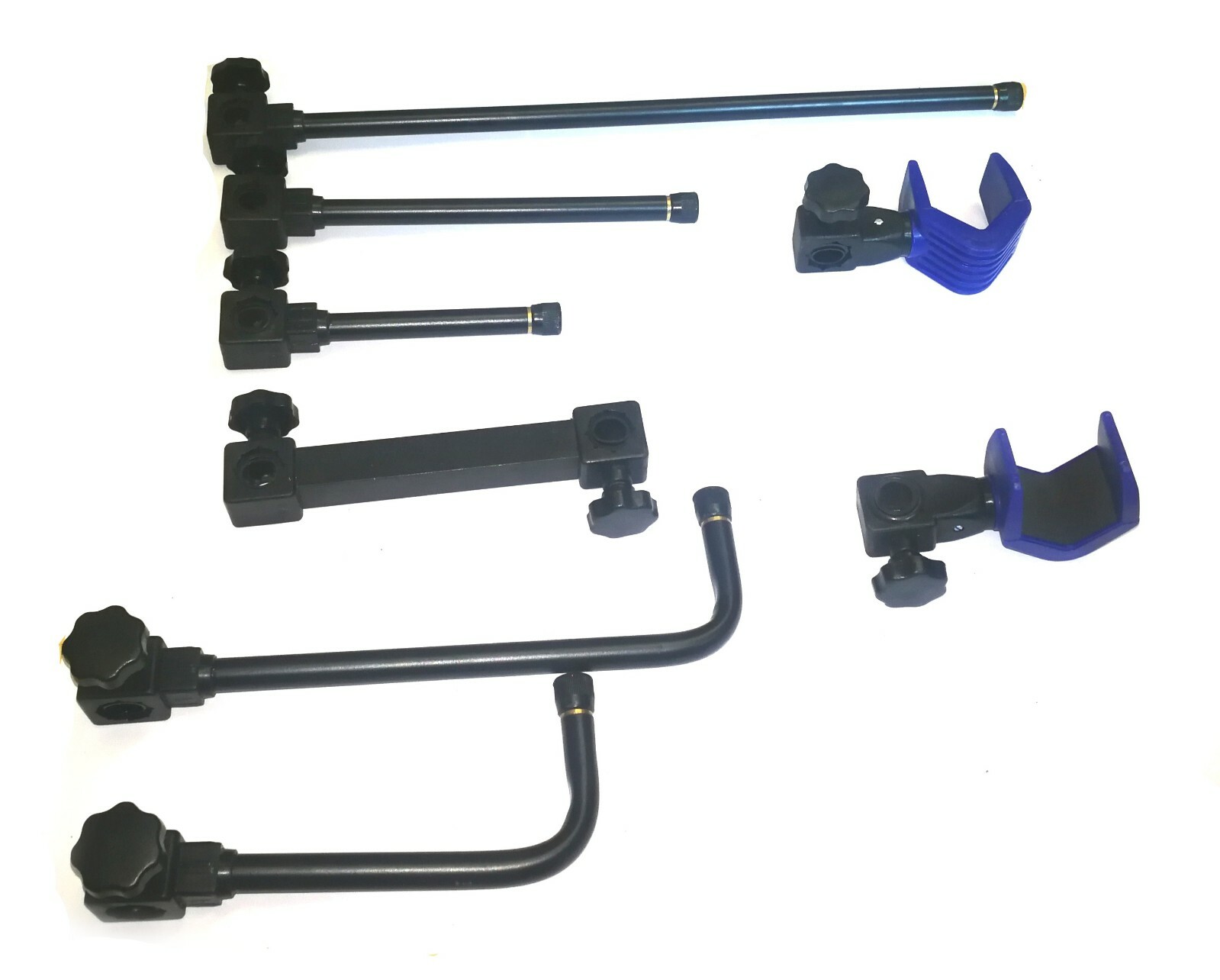 FEEDER FISHING POLE ARM PACK FOR SEAT BOXES FEEDER ARMS SET + KEEPNET ...