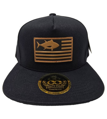 TUNA FISH AMERICA USA FLAG ADJUSTABLE SNAPBACK HAT CAP *NWT* | eBay