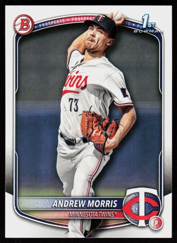 2025 BOWMAN ANDREWS MORRIS #BP-90 Baseball CARD TWINS 1ST | eBay