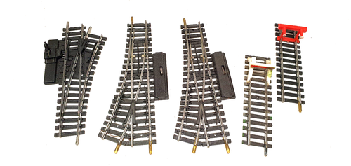 Old Jouef HO Electric Train Set 3 Switches and 2 Bumpers Lot No.1 | eBay UK