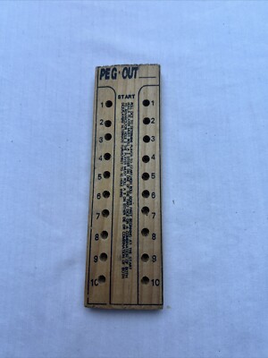 Vintage Brain Testers Peg Out Wooden Game with Pegs | eBay