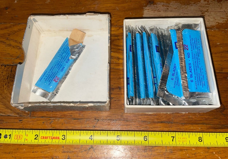 Vintage Box Of ASR Surgical Blades ~ NOS | eBay