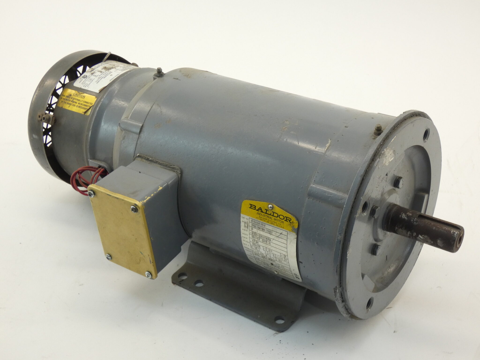 Stearns 105606100DQF Brake w/ 5HP CBM3615T Baldor Motor 208-230/460V ...