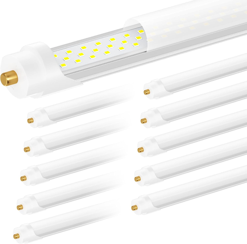 8 Foot Led Lights, T8 8Ft Led Bulbs, 72W 9000LM F96T12 Led T12 Tubes ...