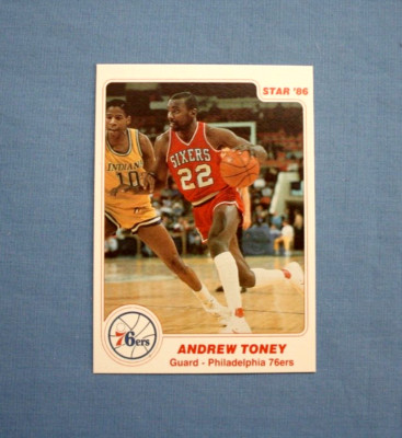 1985-86 Star Andrew Toney #8 Philadelphia 76'ers mint | eBay