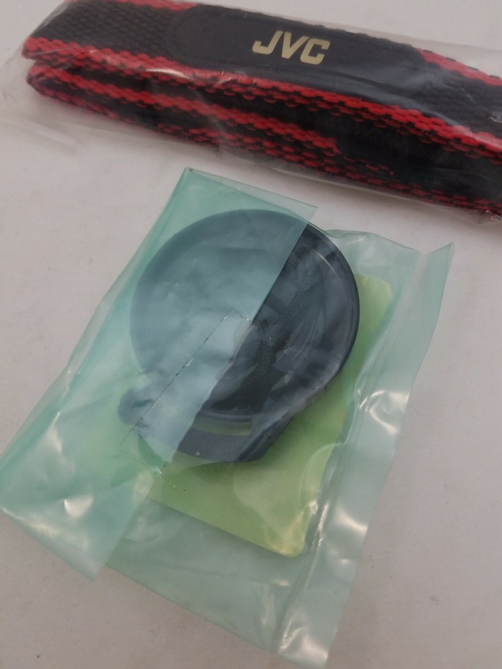 JVC Lens Cap LY44924-001B L0211 With Strap New Old Stock Vintage? | eBay