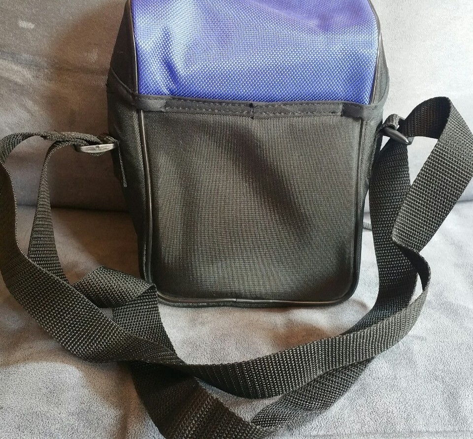 CASE-IT Cobalt Blue Protective Padded Shoulder Bag, Camera Electronic ...