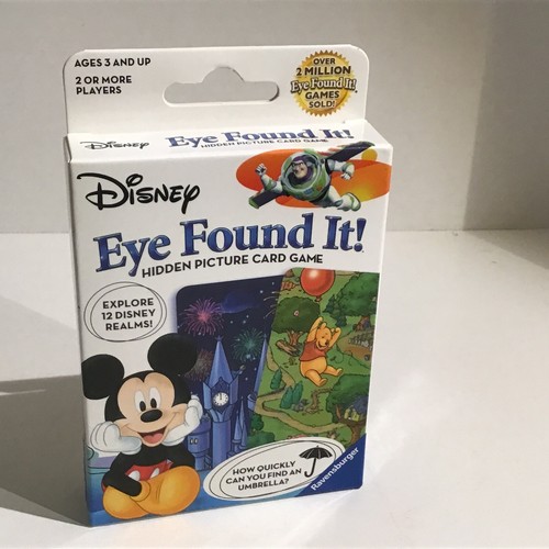“I Spy” Disney Eye Found It Card Game Wonder Forge Mickey Mouse new | eBay