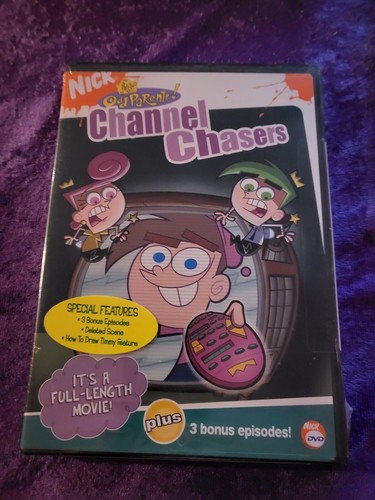 The Fairly Odd Parents - Channel Chasers (DVD, 2004, Full Screen) NEW ...