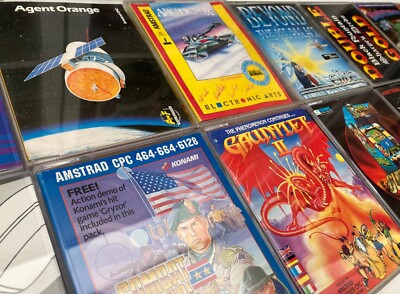 Amstrad CPC Cassette ~ Double Cassette Case (DCC) ~ Multi Choice/Drop ...