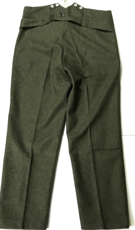 WWI GERMAN M1915 INFANTRY FIELD GREY WOOL TROUSERS-MEDIUM 34 WAIST | eBay