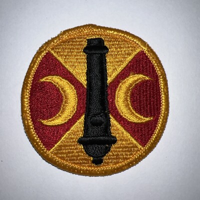 Vietnam Era U.S. Army Patch 210th Artillery Brigade Full Color Merrow ...