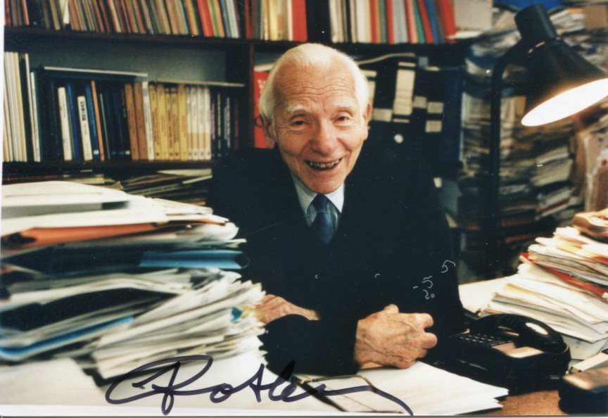 Joseph Rotblat 1995 Nobel Peace Prize Manhattan Project Signed ...