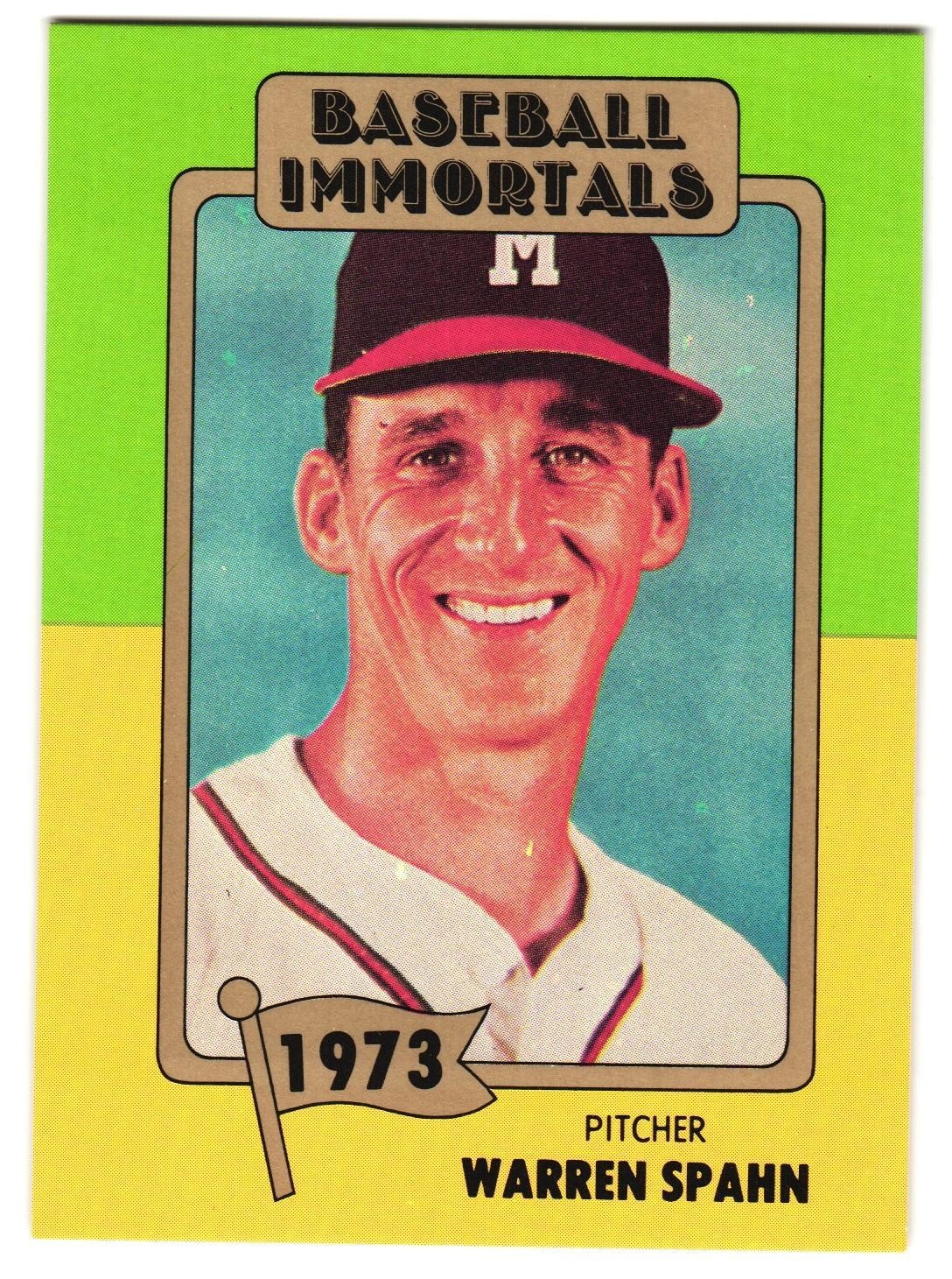 Warren Spahn 1980 TCLM Baseball Immortals Trading Card #139 | eBay