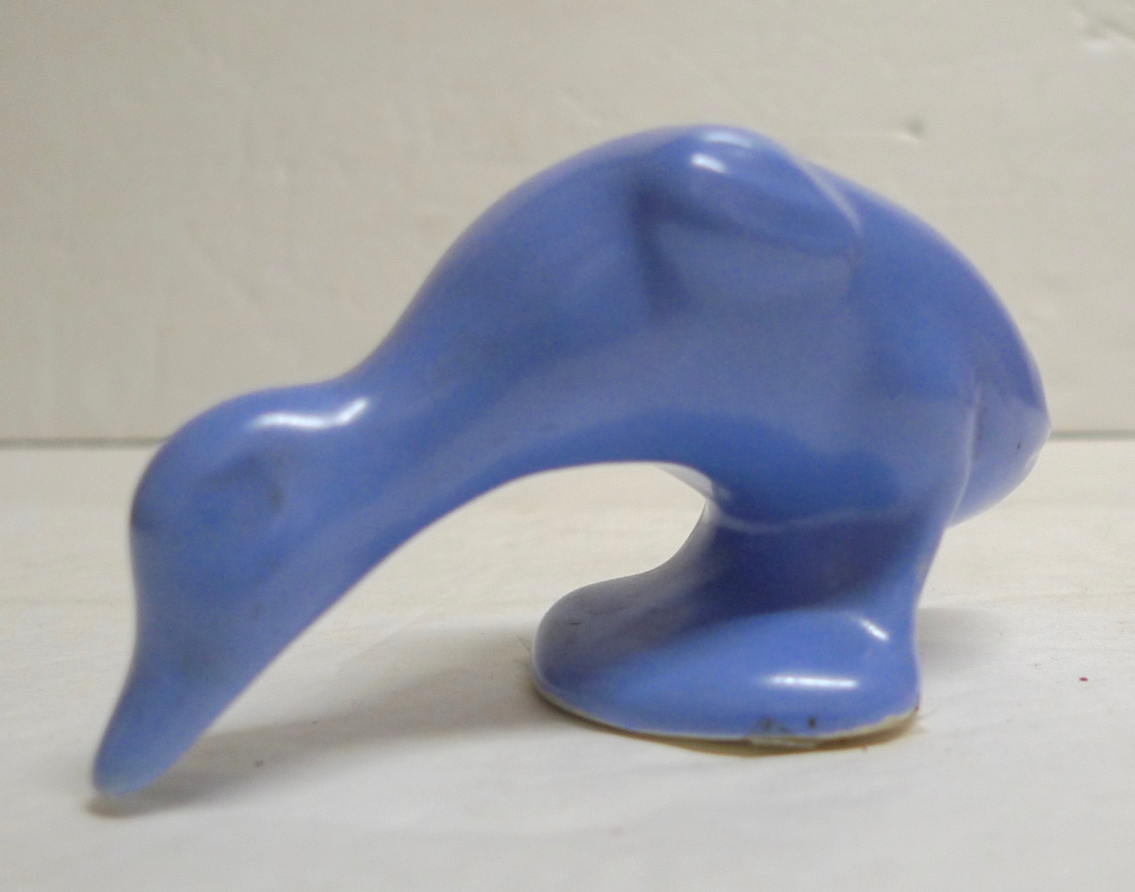 Bauer Pottery Miniature Duck Blue | eBay