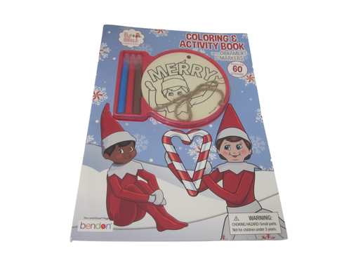 BENDON Set of 10 CHRISTMAS Elf on Shelf Coloring Books Stickers ...