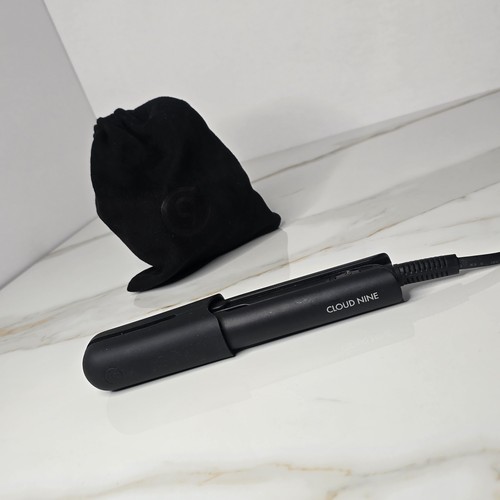 Cloud Nine Mini Hair Straightener with Travel Pouch – Compact Ceramic ...
