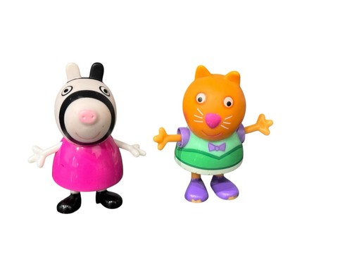 Nickelodeon’s Peppa Pig 2.25” Candy Cat & Zoe Zebra Toy Figures | eBay